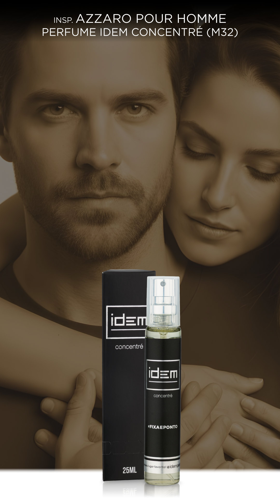 Inspirado no Azzaro Pour Homme- Perfume Idem Concentré 25ml
