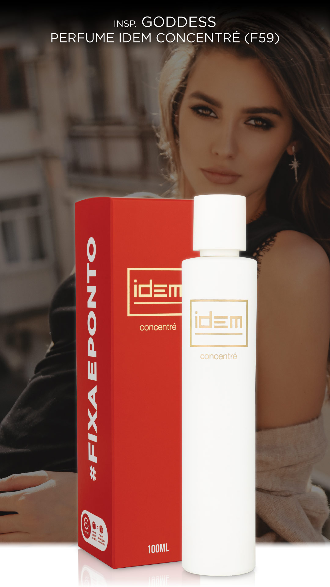 Inspirado no Burberry Goddess - Idem Concentré 100ml