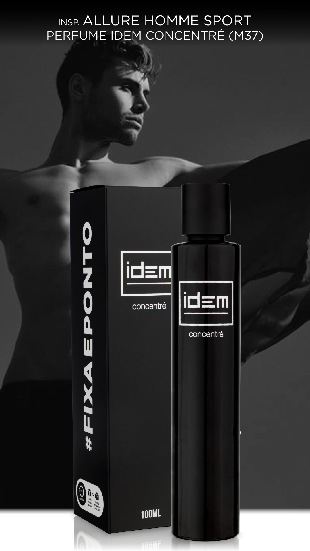 Inspirado Chanel Allure Homme Sport - Idem Concentré 100ml